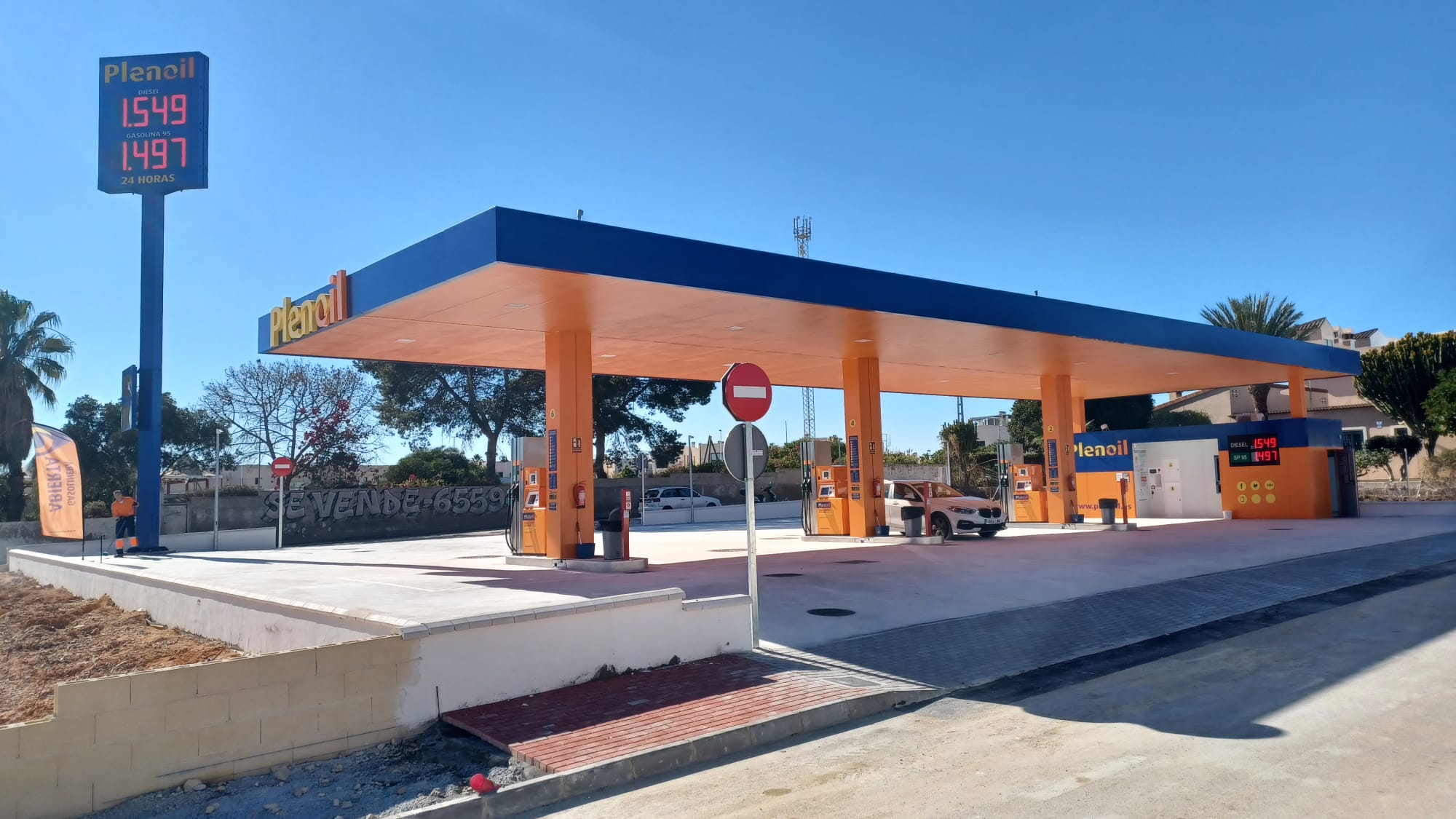 Torrevieja now has its fifth Plenoil service station: the company now ...